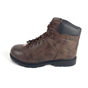 Brahma | Shoes | Brahma Mens Steel Toe Work Boot Raid Brown Oil Slip ...